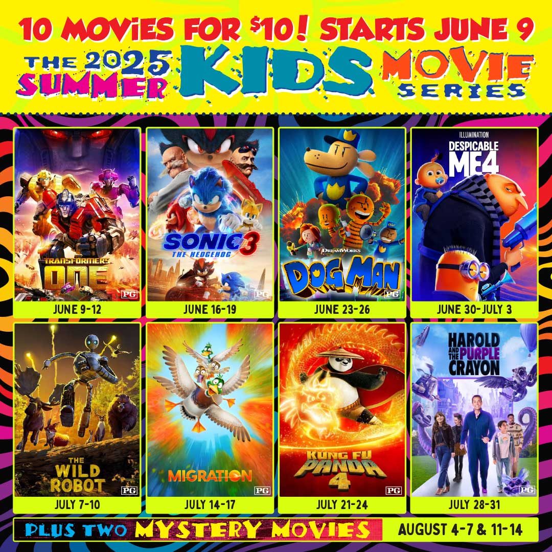 WyoMovies Summer Kids Movie Series Tickets